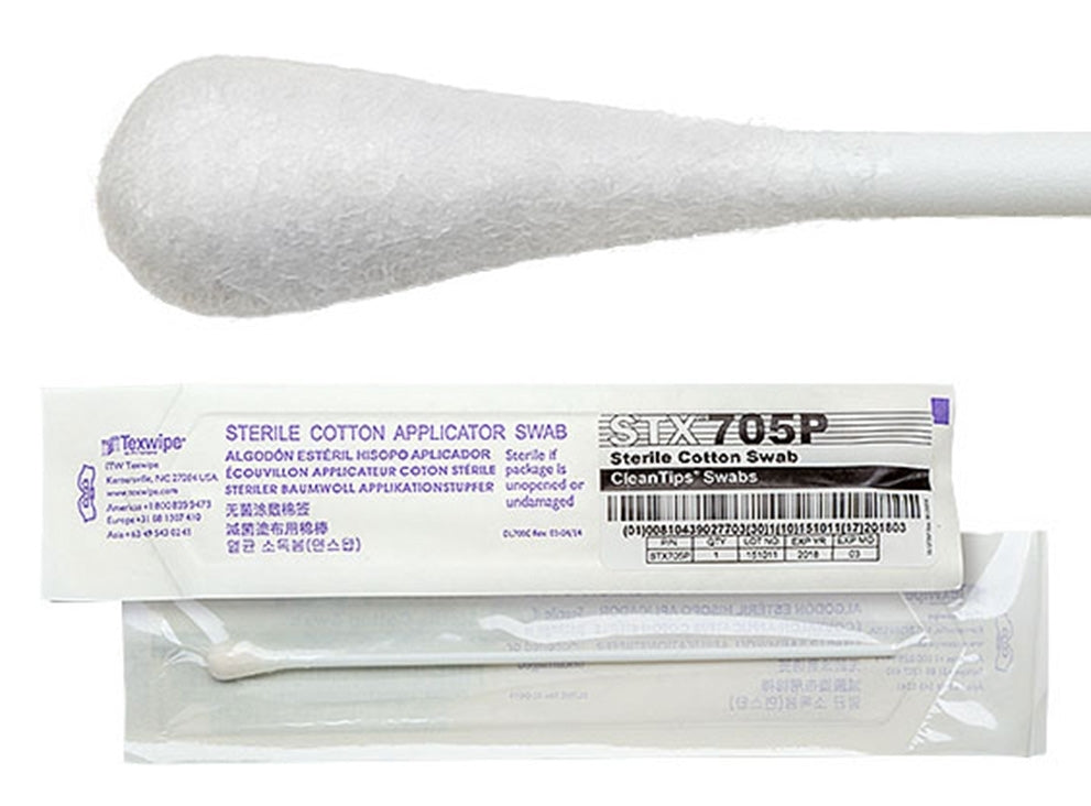 Swabs Texwipe Sterile Spun Swabs – CT Cleanroom